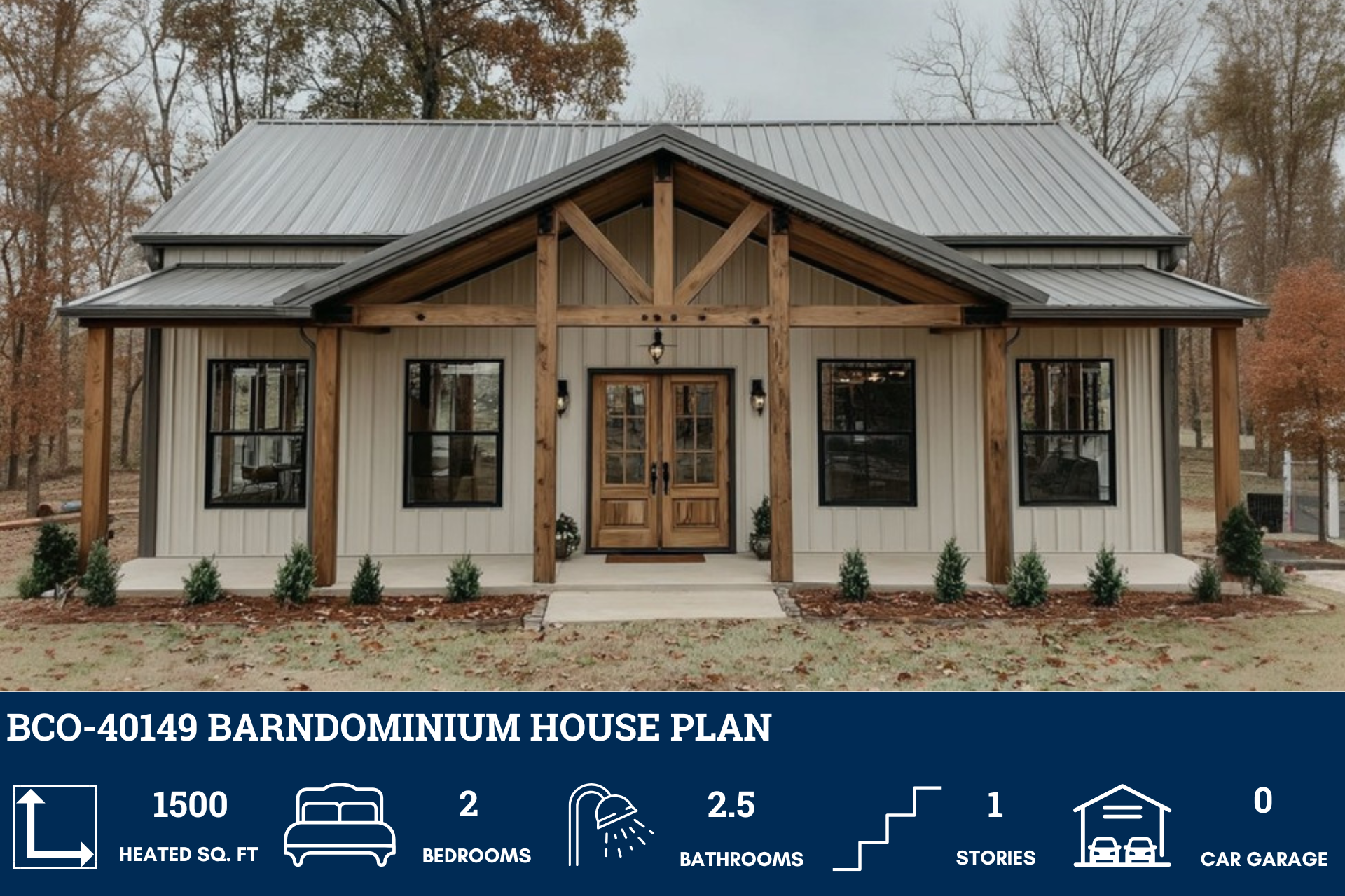 BCO-40149 Barndominium House Plan – buildplans